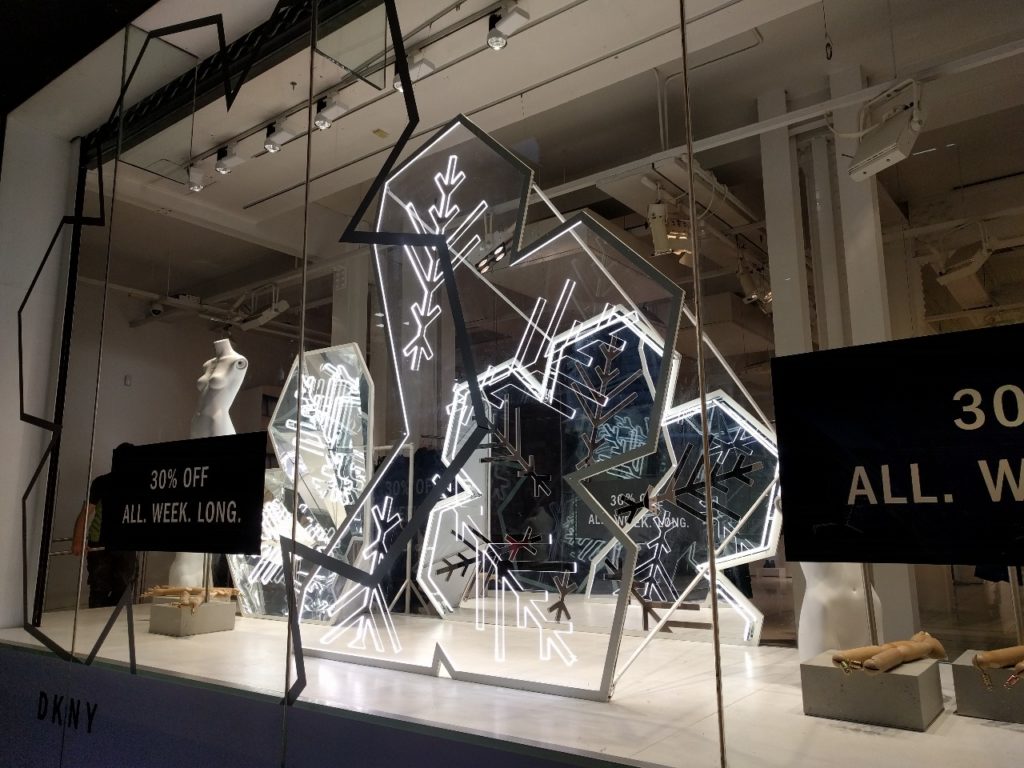 Acrylic Window Display Works by Color Design Adv | Fast Online Printing ...